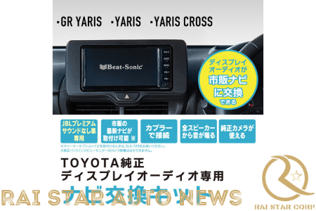 Replace genuine display audio with a commercial navigation system! Beat ...