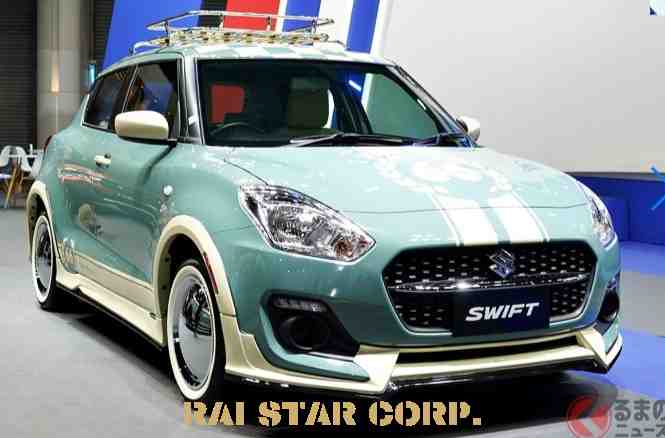 Suzuki's new "Swift" with a retro feel is now available ! Exhibited ...