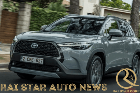 Future feeling up! Toyota's new "Corolla Cross" equipped with an ...