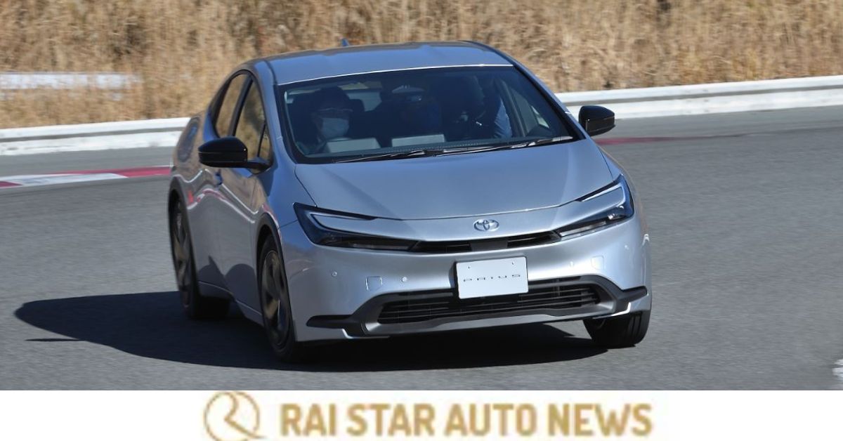 New Toyota Prius Drives on Public Roads with a License Plate | Raistarcorp