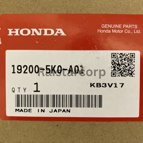 Honda genuine 19200-5K0-A01 Water Pump 192005K0A01