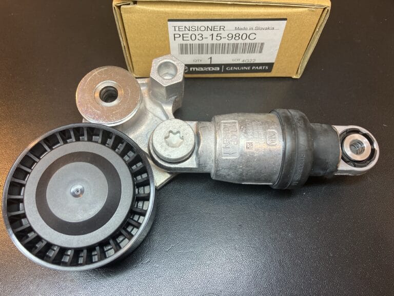 New Mazda CX belt tensioner replacement-PE03-15-980C